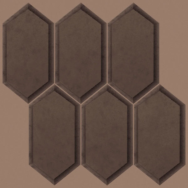 Shaw Tile Lucerne Antique Bronze Hexagon Beveled Mosaic – Flooring Market