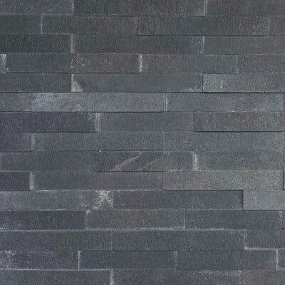 Realstone Systems Shadowstone Blackstone Leathered Panel 6&q