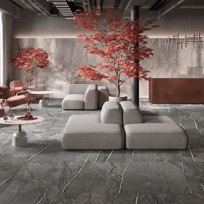 Paramount Tile Amaranto Black Satin 24" x 48" – Flooring Market