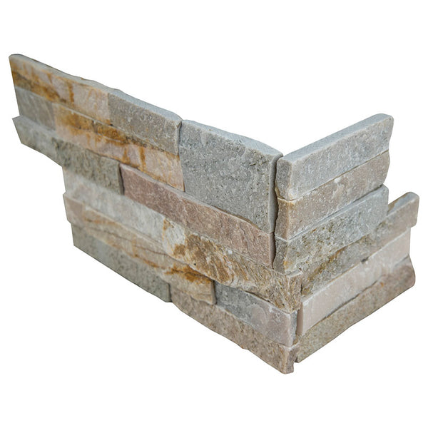 MSI Ledgestone Veneer - Golden Honey Corner - Split Face – Flooring Market