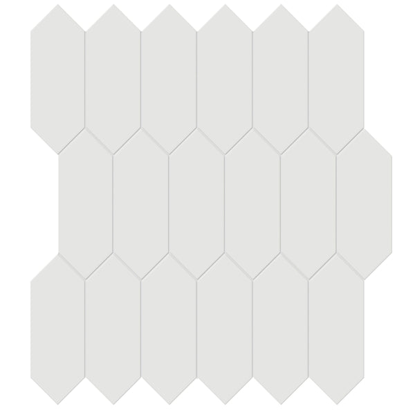 Tile Collection Soho 2x5 Picket Mosaic Tile Vintage Grey – Flooring Market
