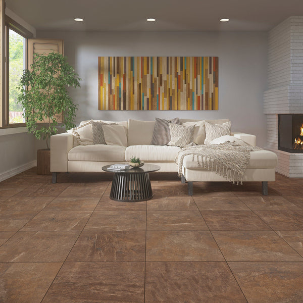 Daltile Slate Attache Multi Brown SA08 24"x24" – Flooring Market