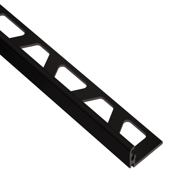 SCHLUTER JOLLY EDGE TRIM ALUMINUM BRIGHT BLACK – Flooring Market